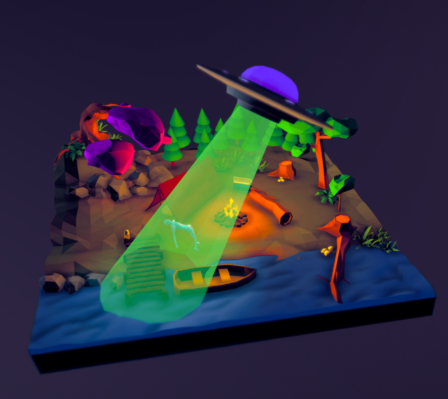 Alien Campsite – Tom Hawkins